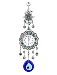 Evil Eye Wall Clock Anchor Design – Istanbul Grand Bazaar Au